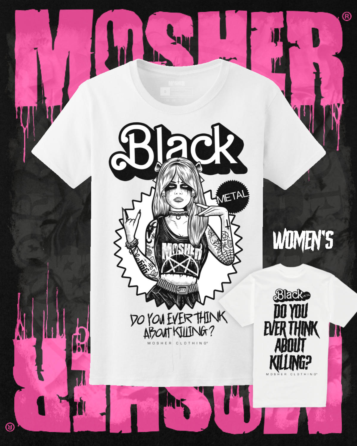 Mosher Clothing - We know what metalheads love!